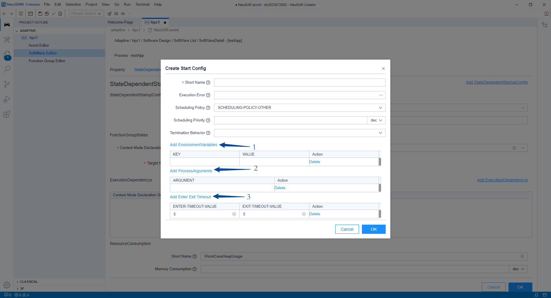 Creator: AP Software 高级视图